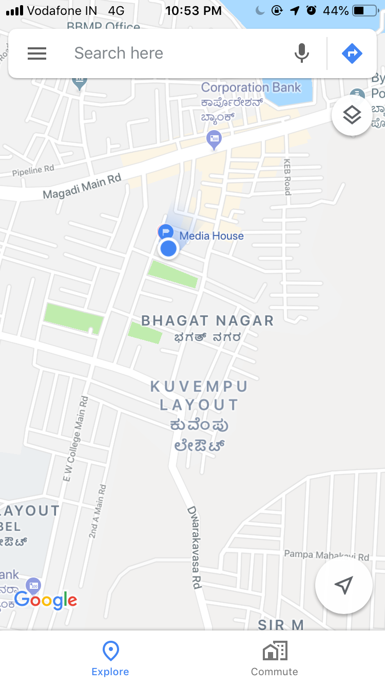 Our locality name is spelt incorrect, there’s no such name as Bhagatnagar, it is Bharatnagar ...