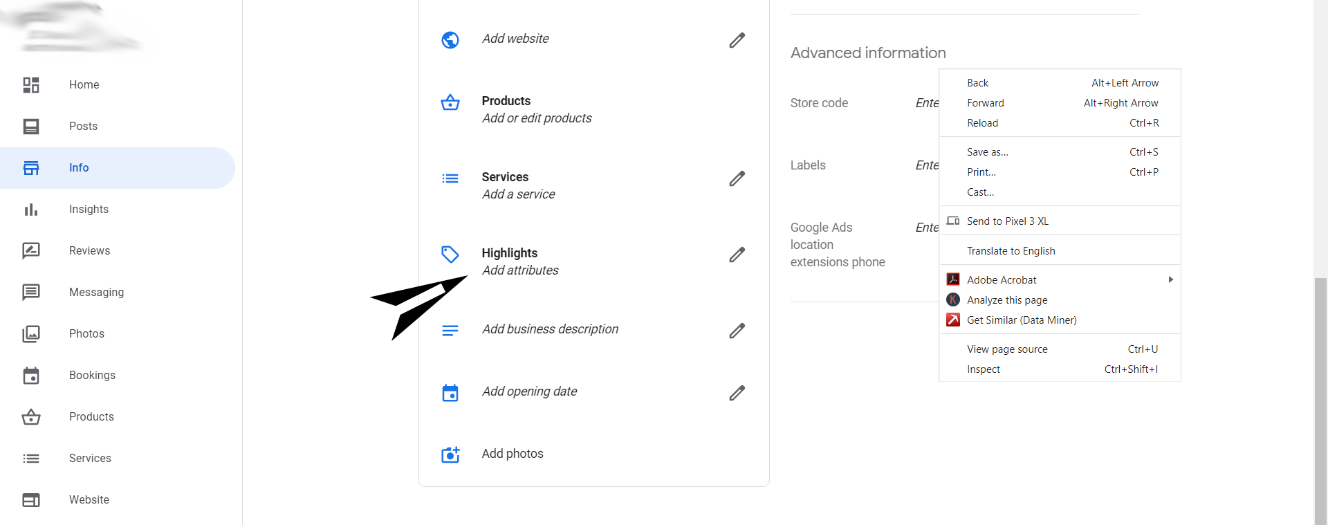 I can't edit the attributes on my Google business listing - Google My ...