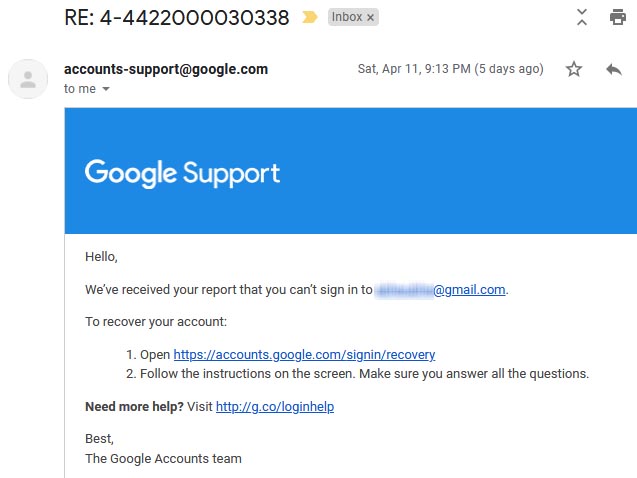 PLS HELP! my account got disabled and google keep answering they need ...