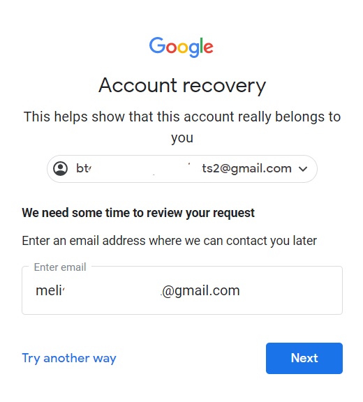 Google account recovery! - Google Account Community