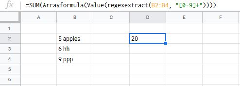 Sheets Sum Cells with Numbers and Text - Google Docs Editors Community