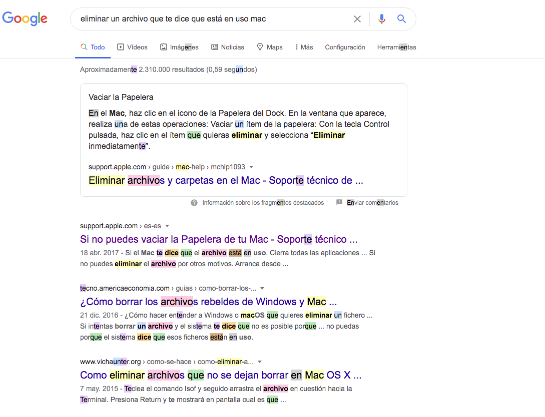 Búsqueda De Palabras De Colores