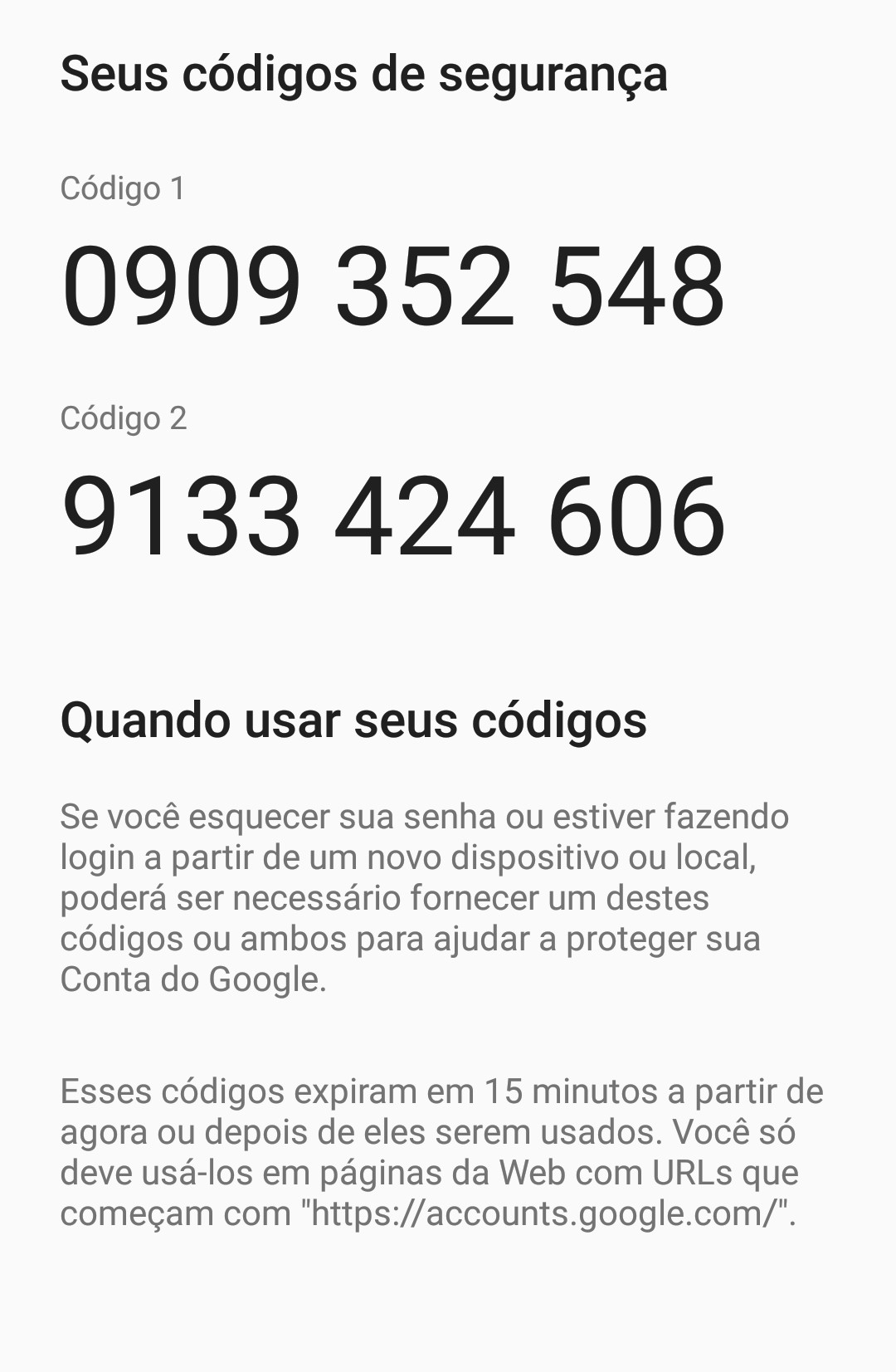 Códigos Alternativos De Oito Dígitos - RETOEDU