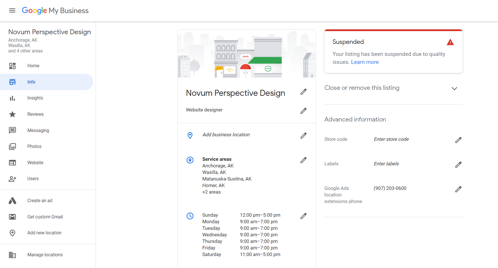 "Verify now" button missing so how to verify? - Google My Business ...