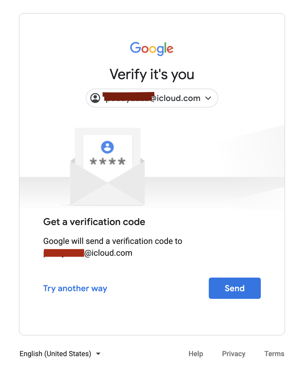 Can't Verify Account Login - Google Account Community