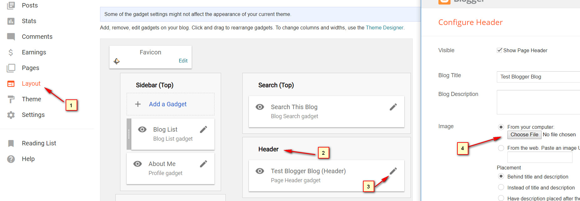 I create a logo, how I add that logo for my blog - Blogger Community