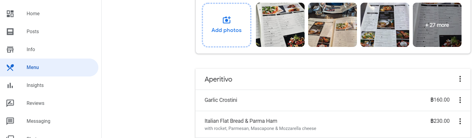 How do I remove an old restaurant menu from the Google Maps app ...