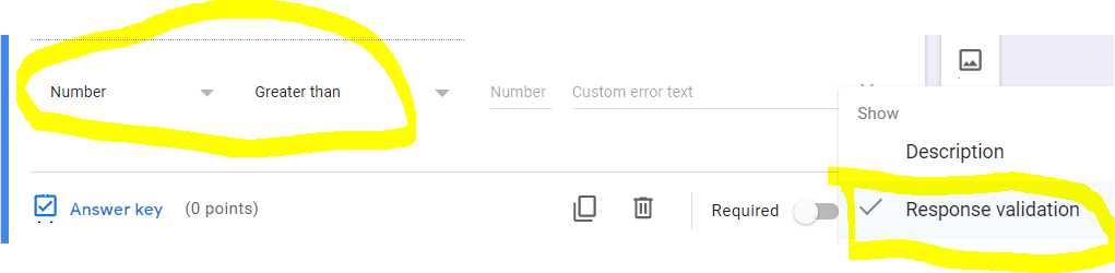 How i can apply number formatting for a short answer in google forms ...