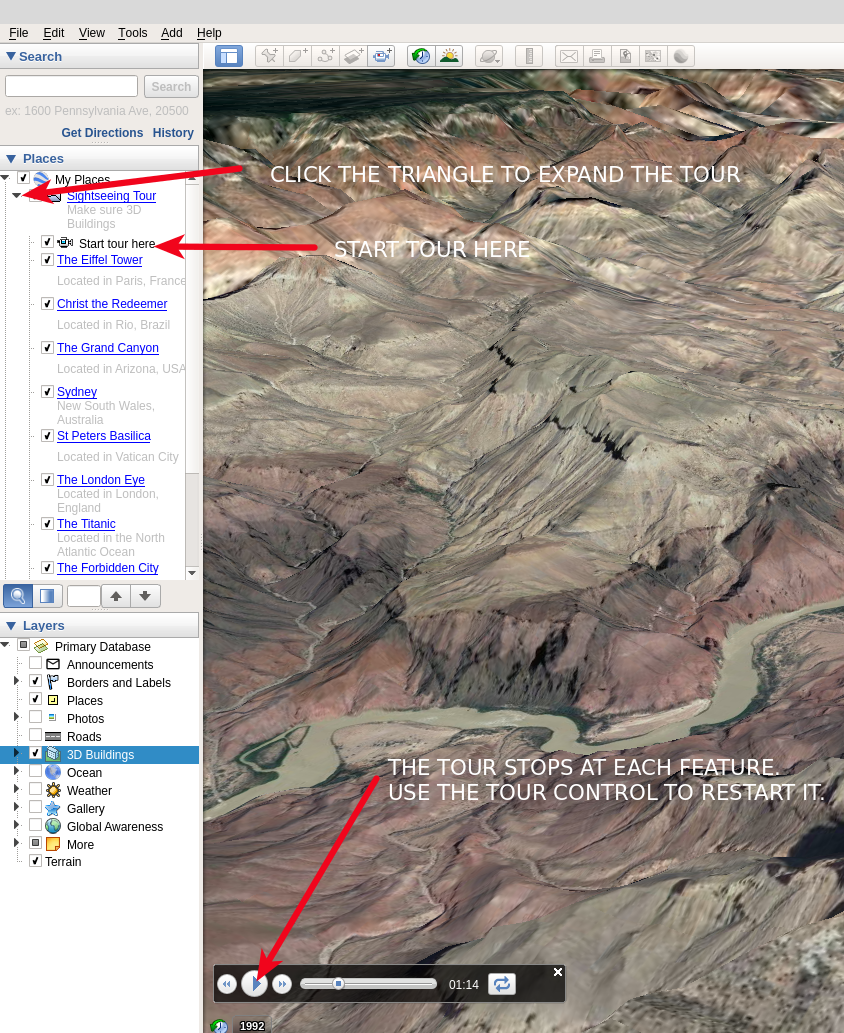 Why do I keep getting the message, "make sure 3D Buildings is Checked ...