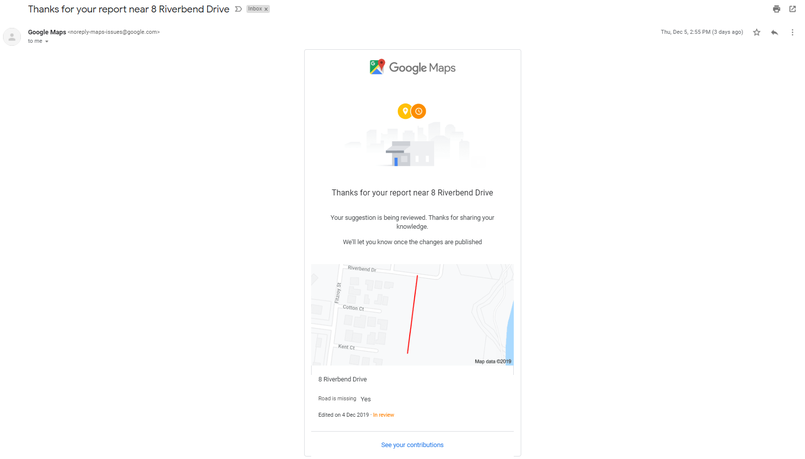 Missing Road Challenge - Google Maps Community