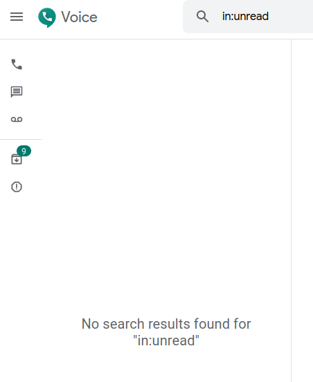 Want To List Unread Messages Supposed To Search With Inunread But Display Shows Read And