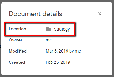 Can't find a file's location on Drive. (No location provided.) - Google ...