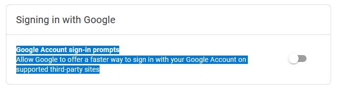 Stop "sign in to linkedin.com with google" - Google Account Community