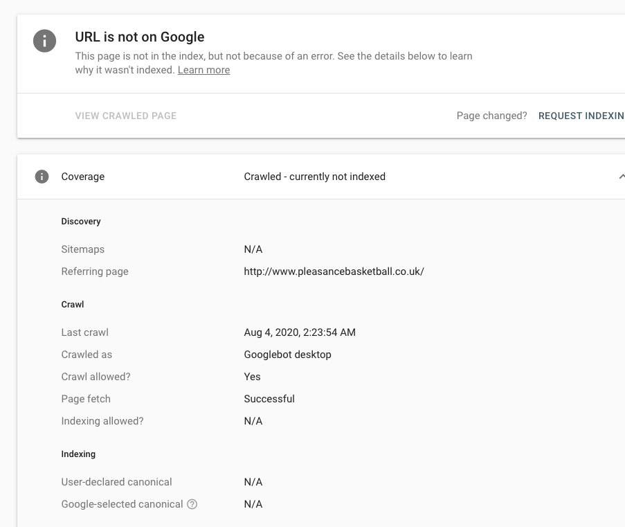 My Google site is not showing on Google Search Results - Sites Community