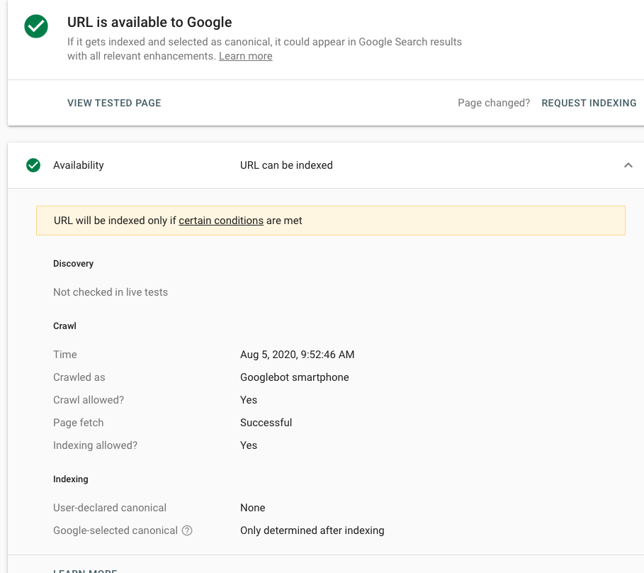My Google site is not showing on Google Search Results - Sites Community