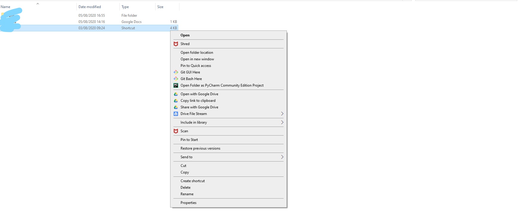 File path to filestream breaks to .shortcut-targets-by-id - Google ...