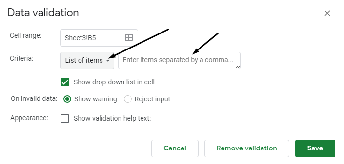  Multiple Ranges For Data Validation Google Docs Editors Community