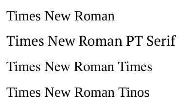 What Is The Times New Roman Font Called In Google Docs - Infoupdate.org