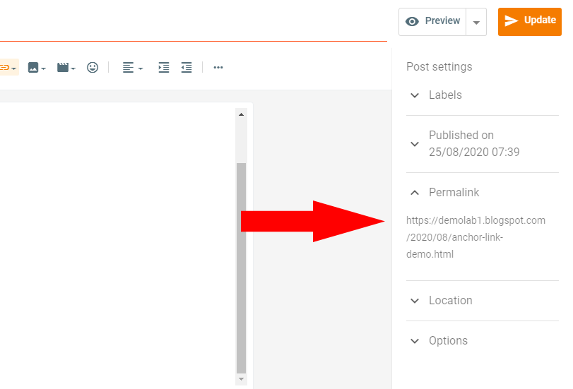 How Do I Create Bookmarks In The New Blogger Interface Blogger Community