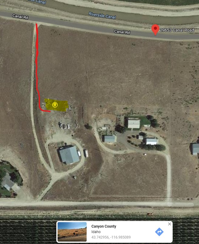 I have a new property address in Parma, ID that is completely wrong in ...