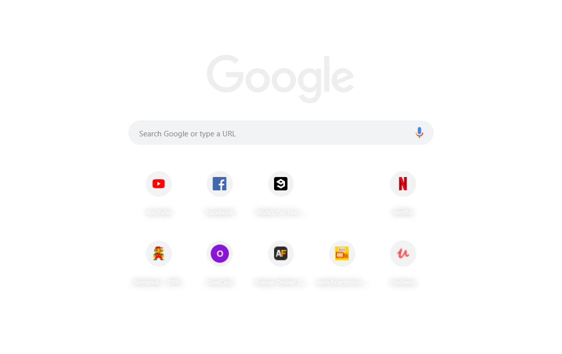 My "New Tab" is looking weird [FIXED] - Google Chrome Community
