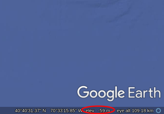 How do I make google earth show ocean depth - Google Earth Community