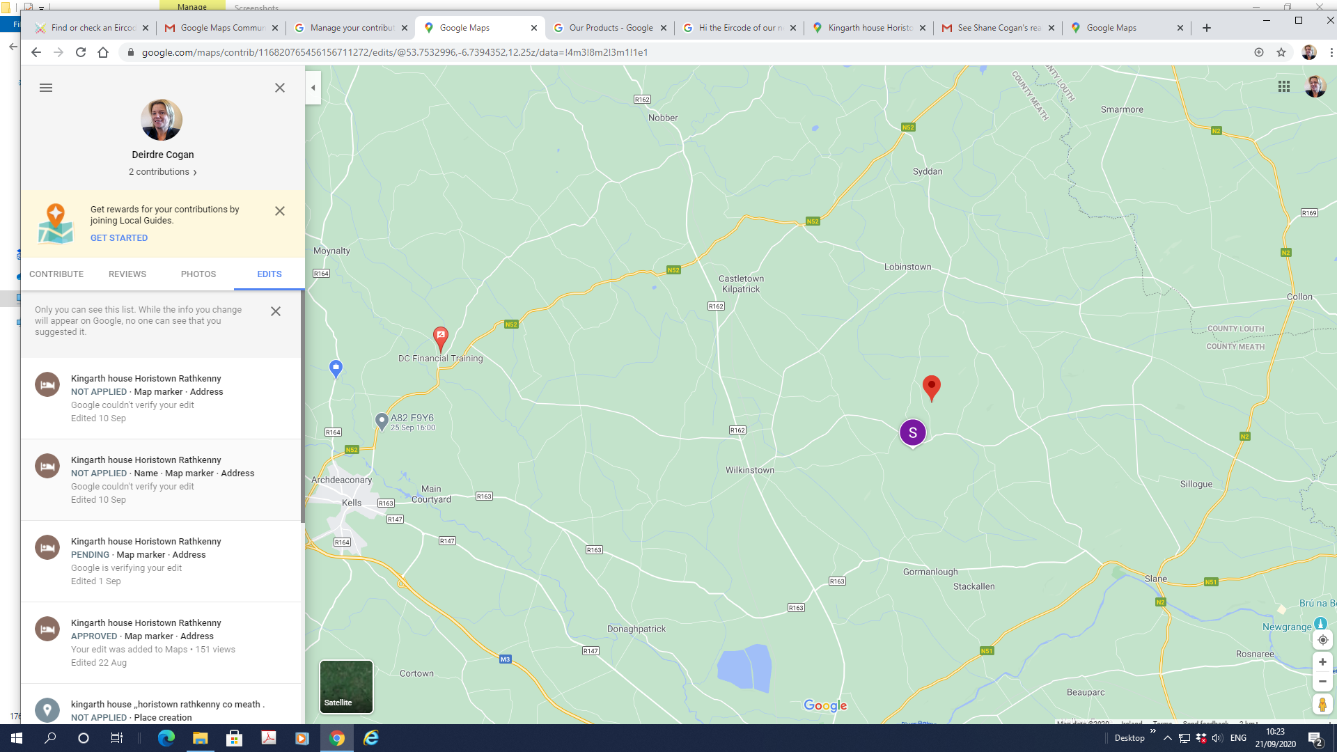Hi The Eircode Of Our New House Shows In The Incorrect Location On Maps