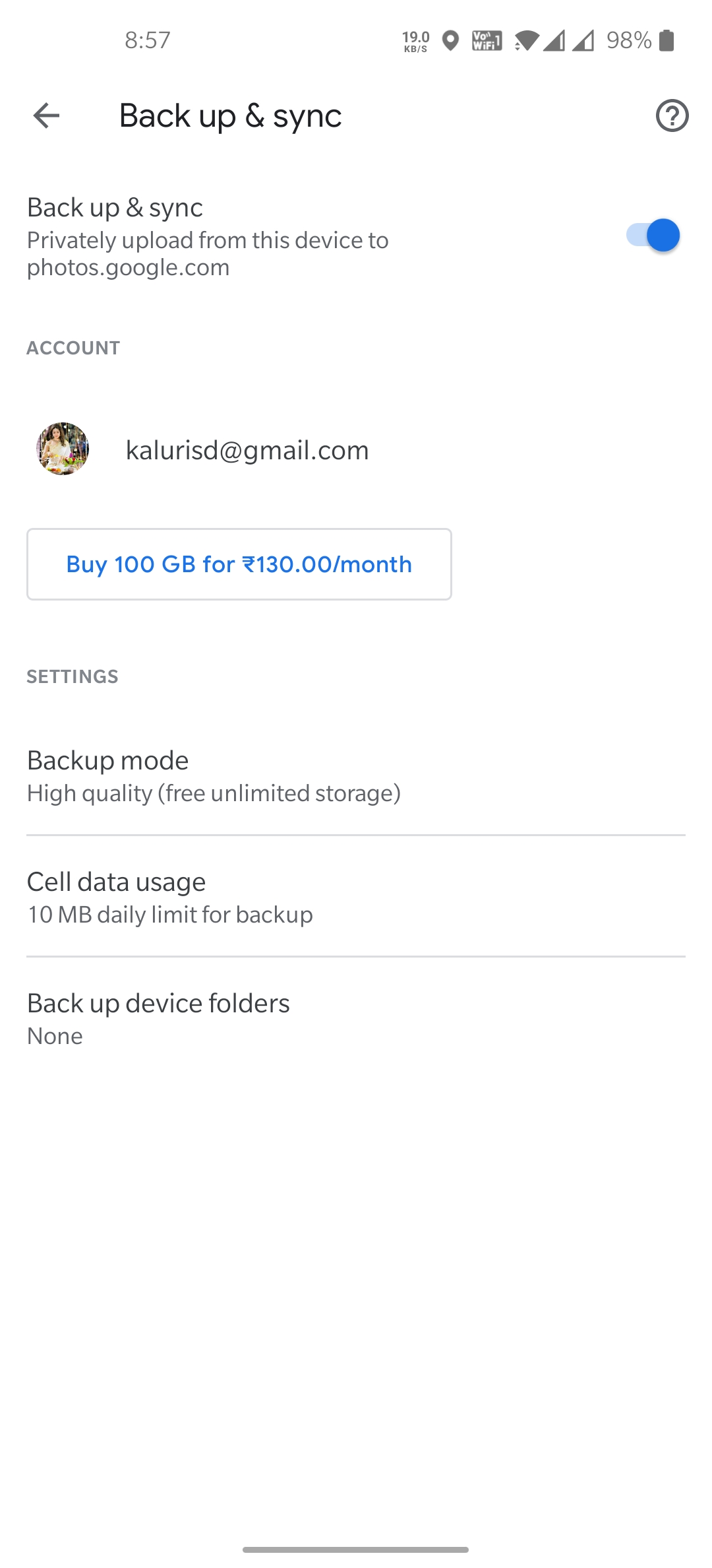 I GOT AN EXCLAMATION MARK ON MY GOOGLE PHOTOS TAG.I CAN'T FIND THE ...