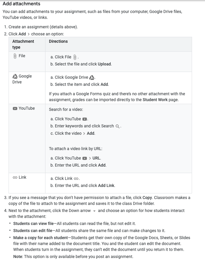 How do I make a student copy? - Google Classroom Community