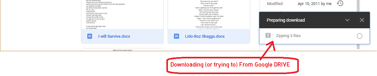 Where is the file download notification status bar? - Google Chrome ...