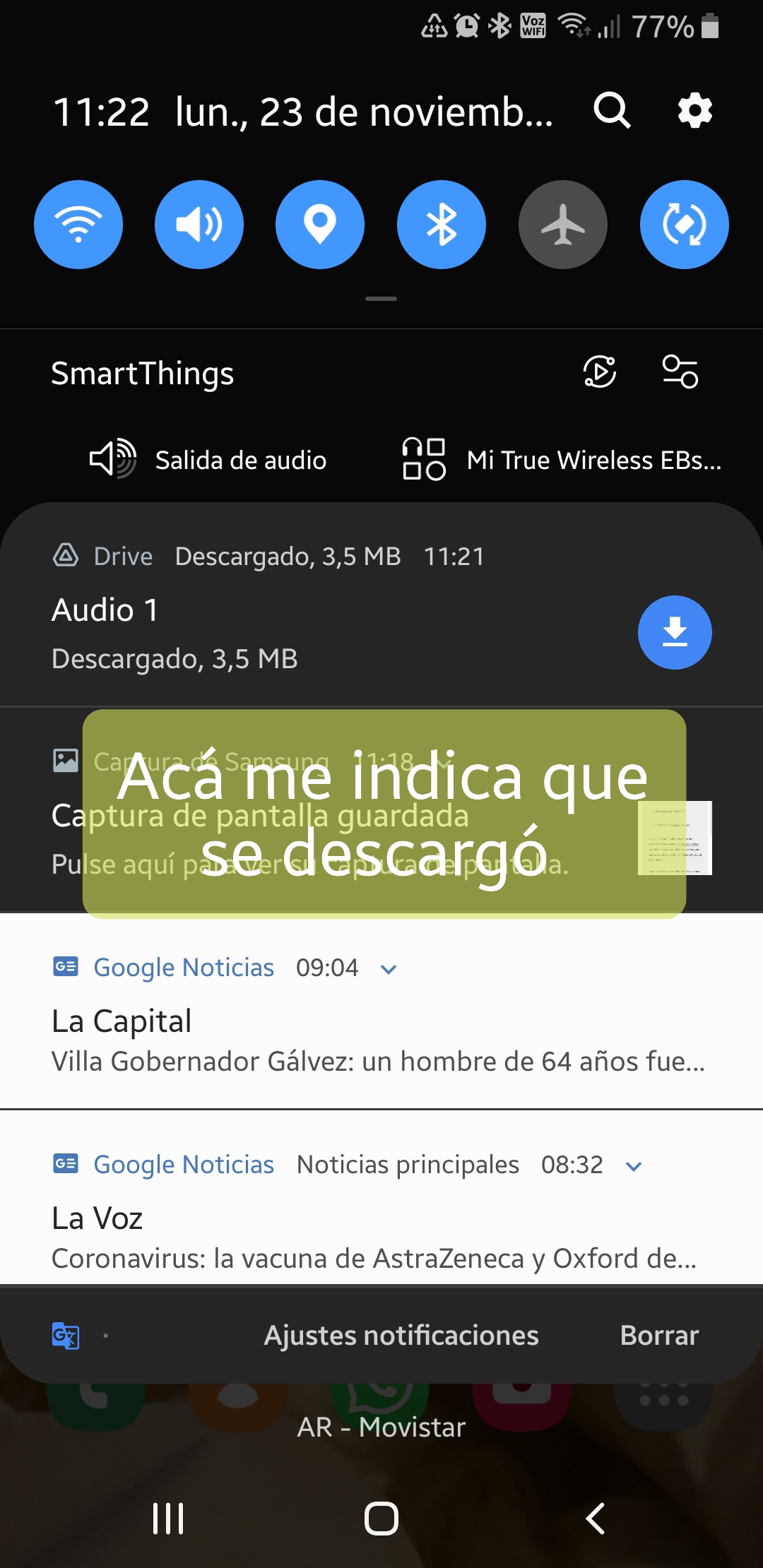 Cómo hago para descargar los archivos de audio que cargué en Drive en ...