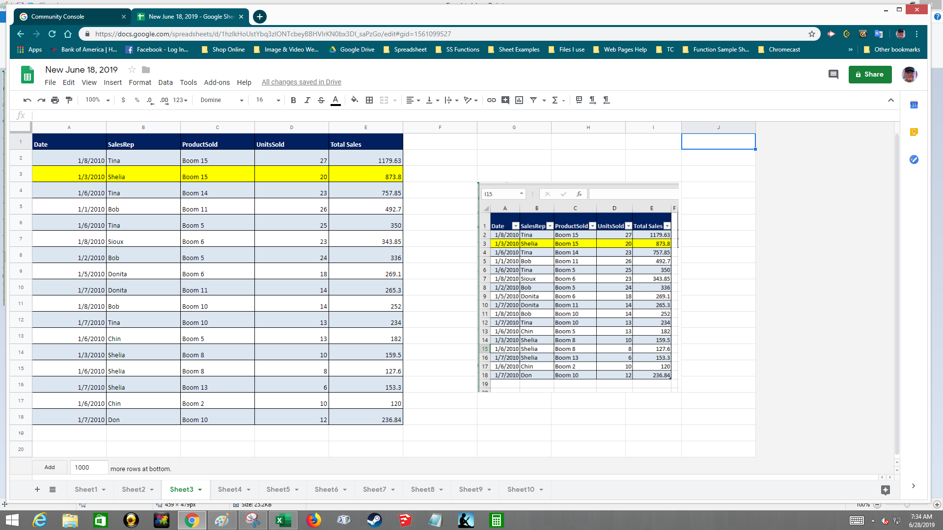How To Copy And Paste A Table From Google Sheets Excel File 