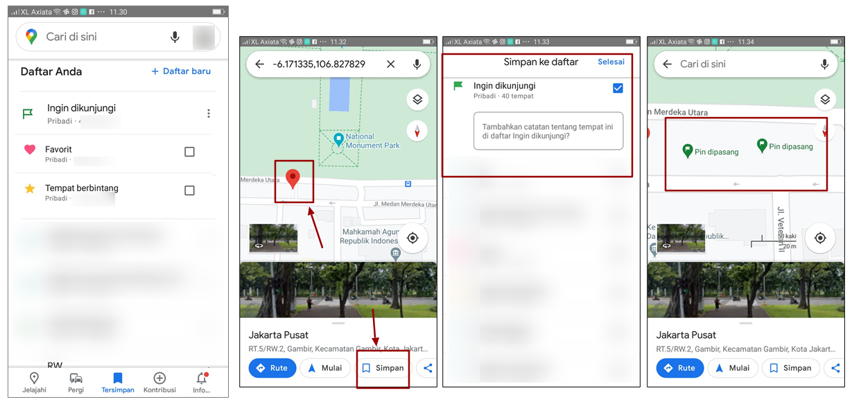 Bagaimana cara membuat titik koordinat di google map saya - Komunitas ...