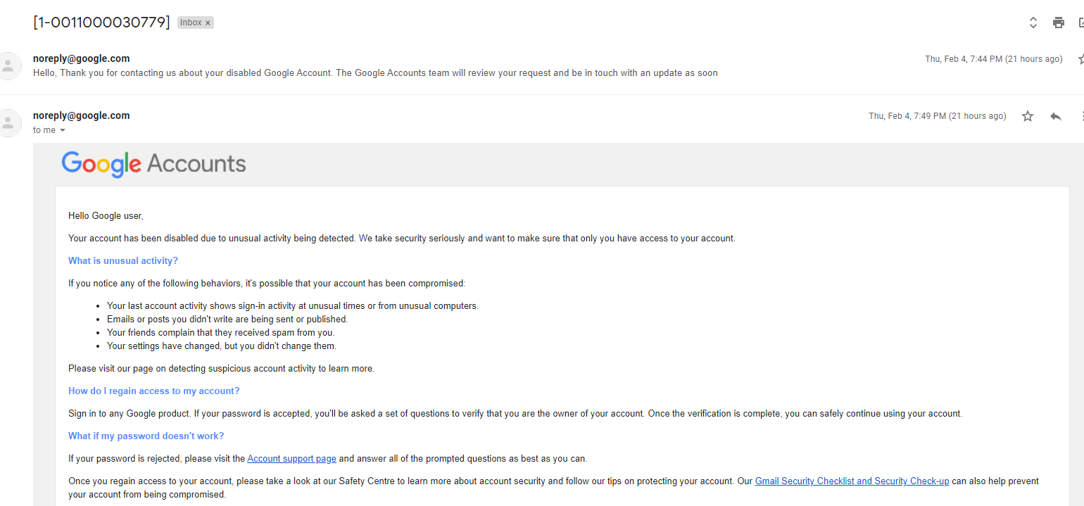 To help keep your account secure, Google needs to verify it’s you ...