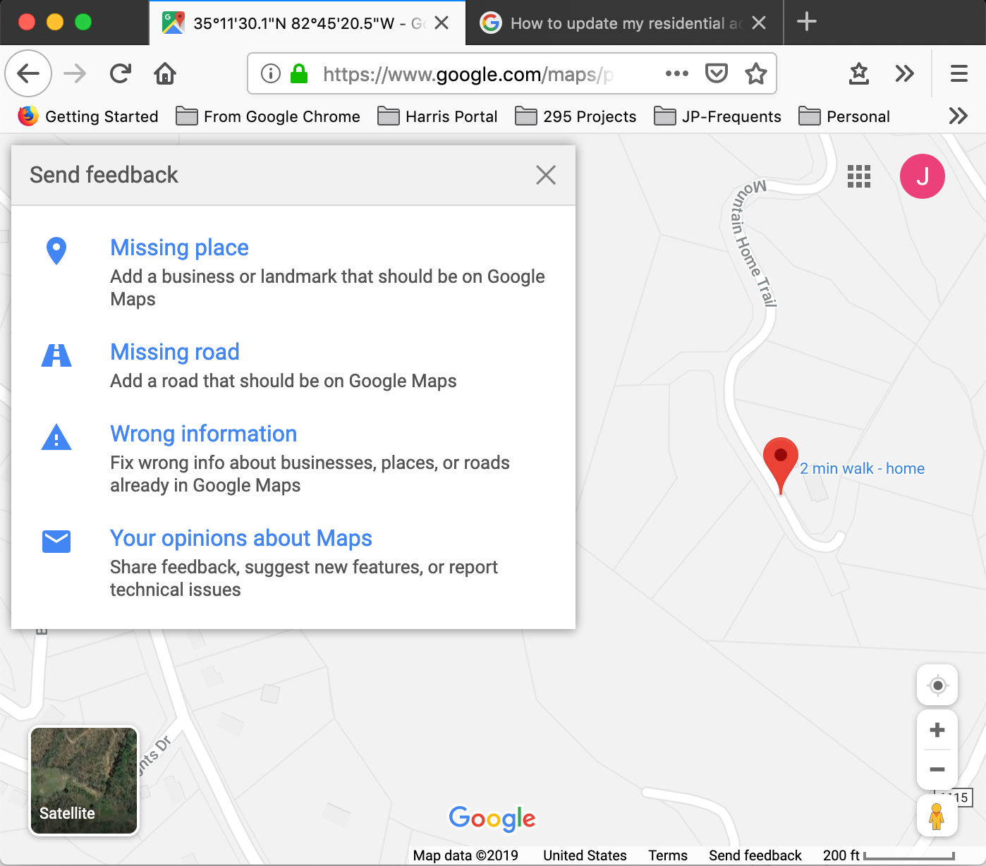 How to update my residential address in Google Maps - Google Maps Community