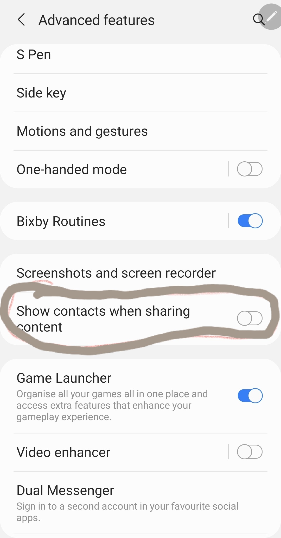 Is there a way to customize Direct Share / Share Shortcuts recipients ...