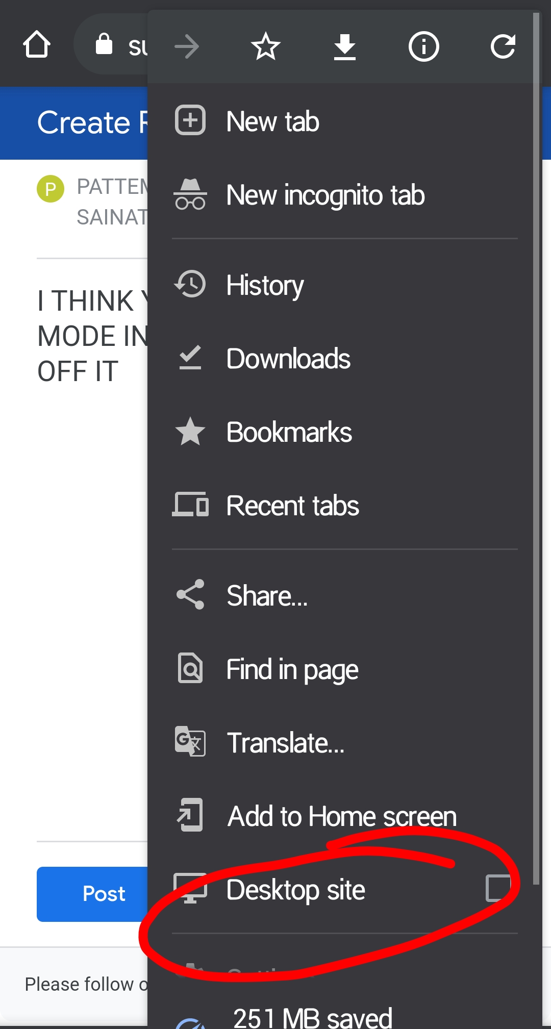 My Google search screen just changed to extremely small so I can’t see ...