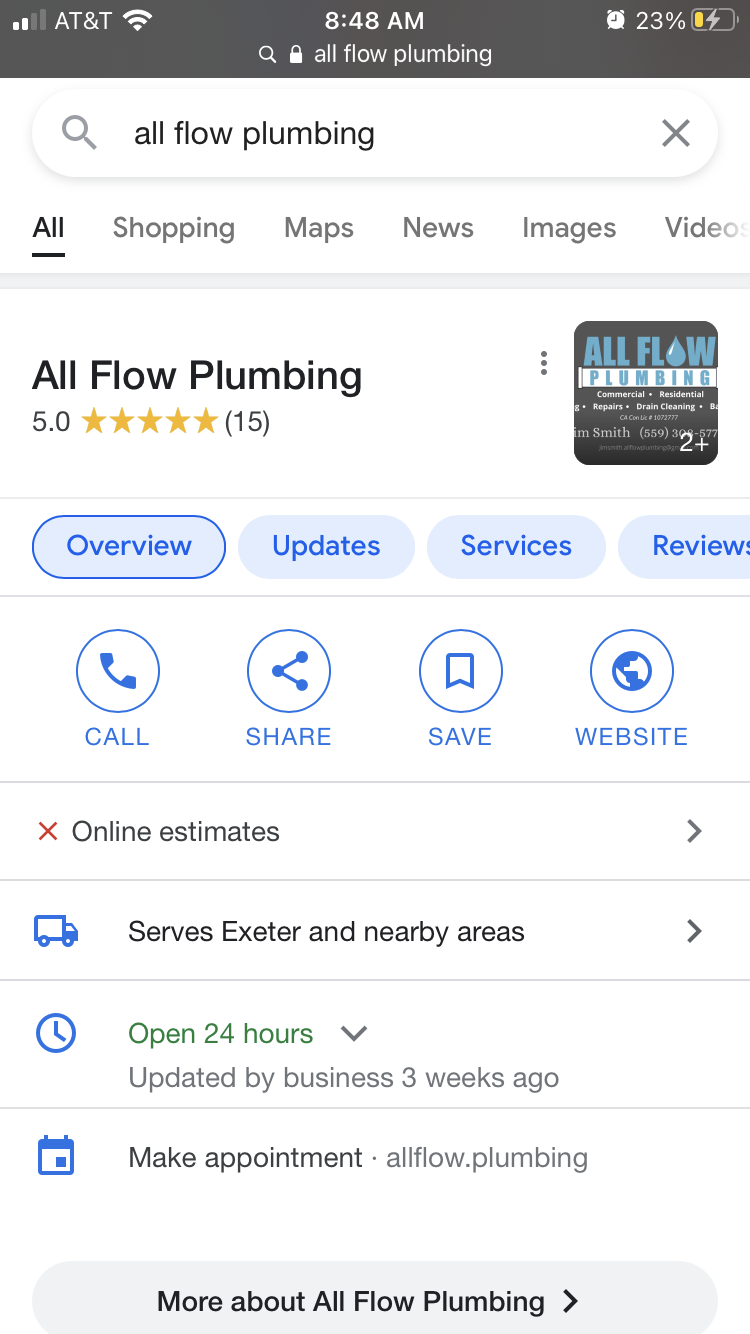 Messaging Enabled but not showing up on my Google Listing??? - Google ...