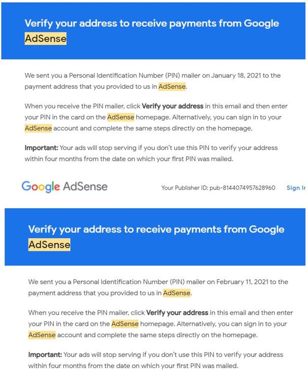 I have not received the PIN-code since December, can you send it to my ...