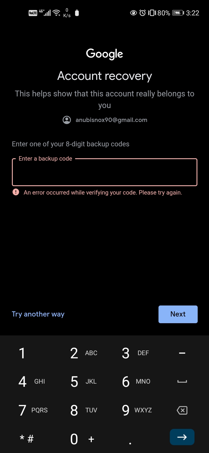 How to recover an account - Google Account Community