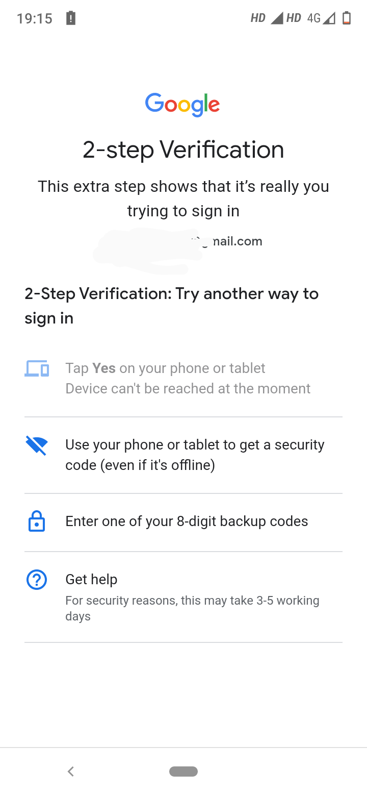 Google Couldn T Verify That This Account Belongs To You Google