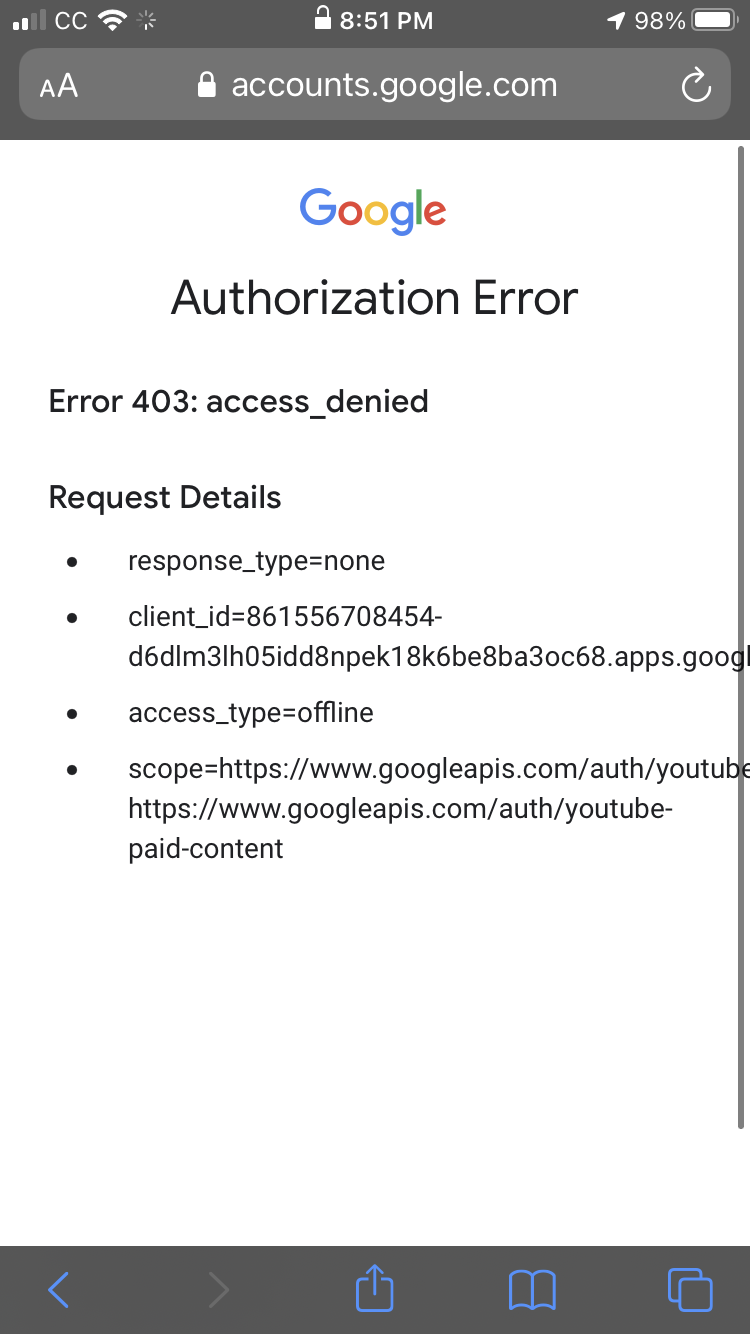 Cannot add Supervised Google Account to YouTube - YouTube for Families ...