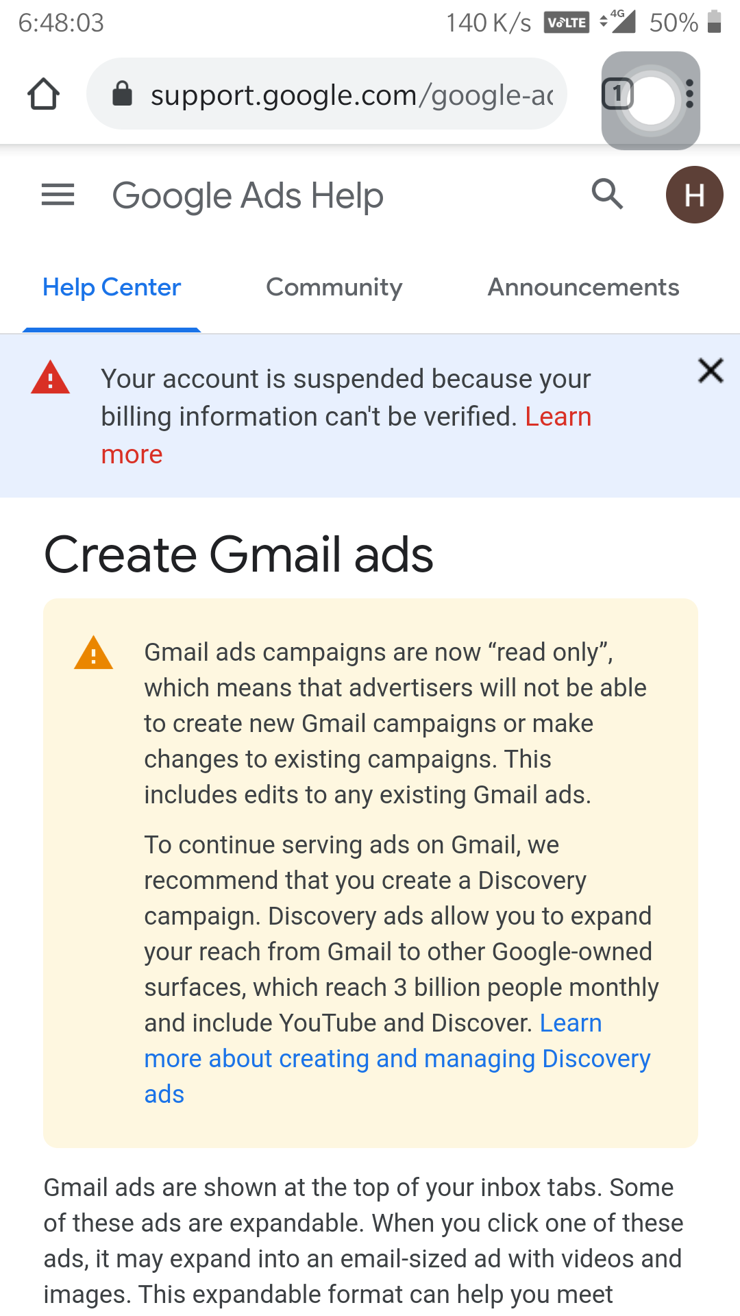 Account is suspended - Google Ads Community