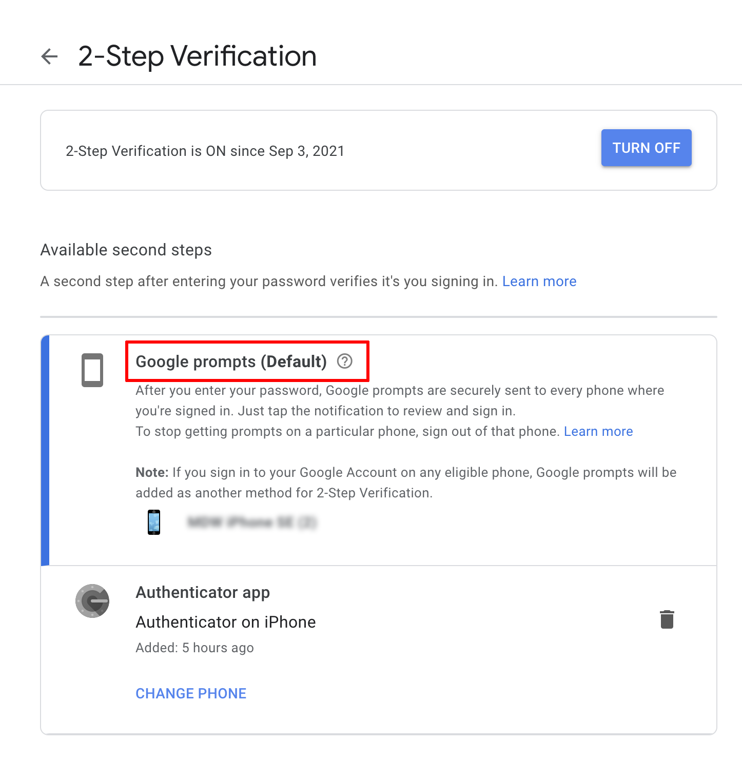 How to Change Google Chrome’s Default 2FA Method - Google Account Community