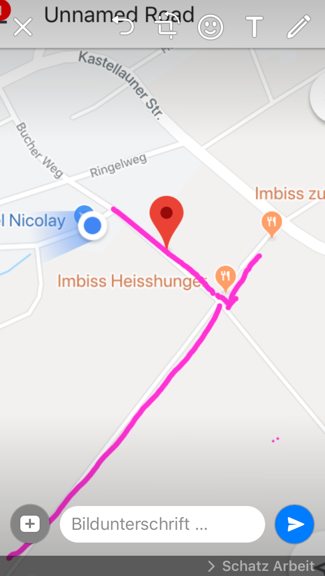 Weg in Fußgänger- und Fahhradweg ändern - Google Maps-Community