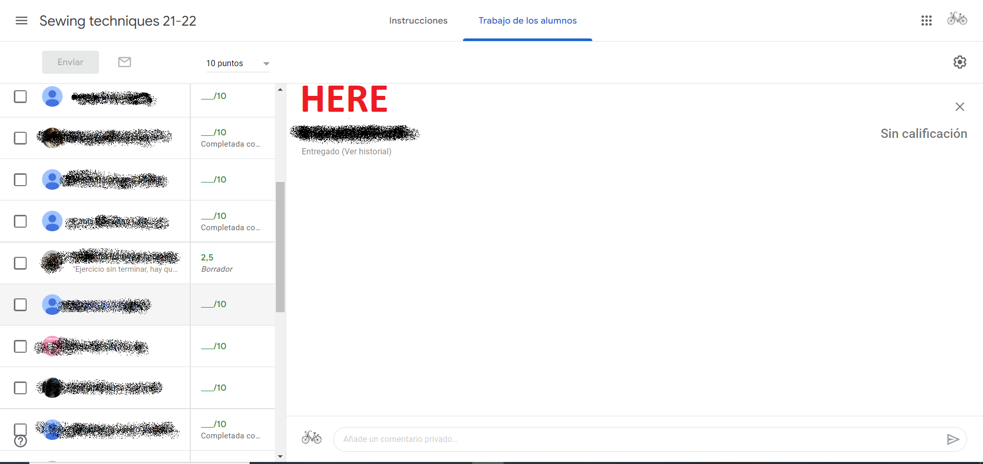 Student workspace - Google Classroom Community