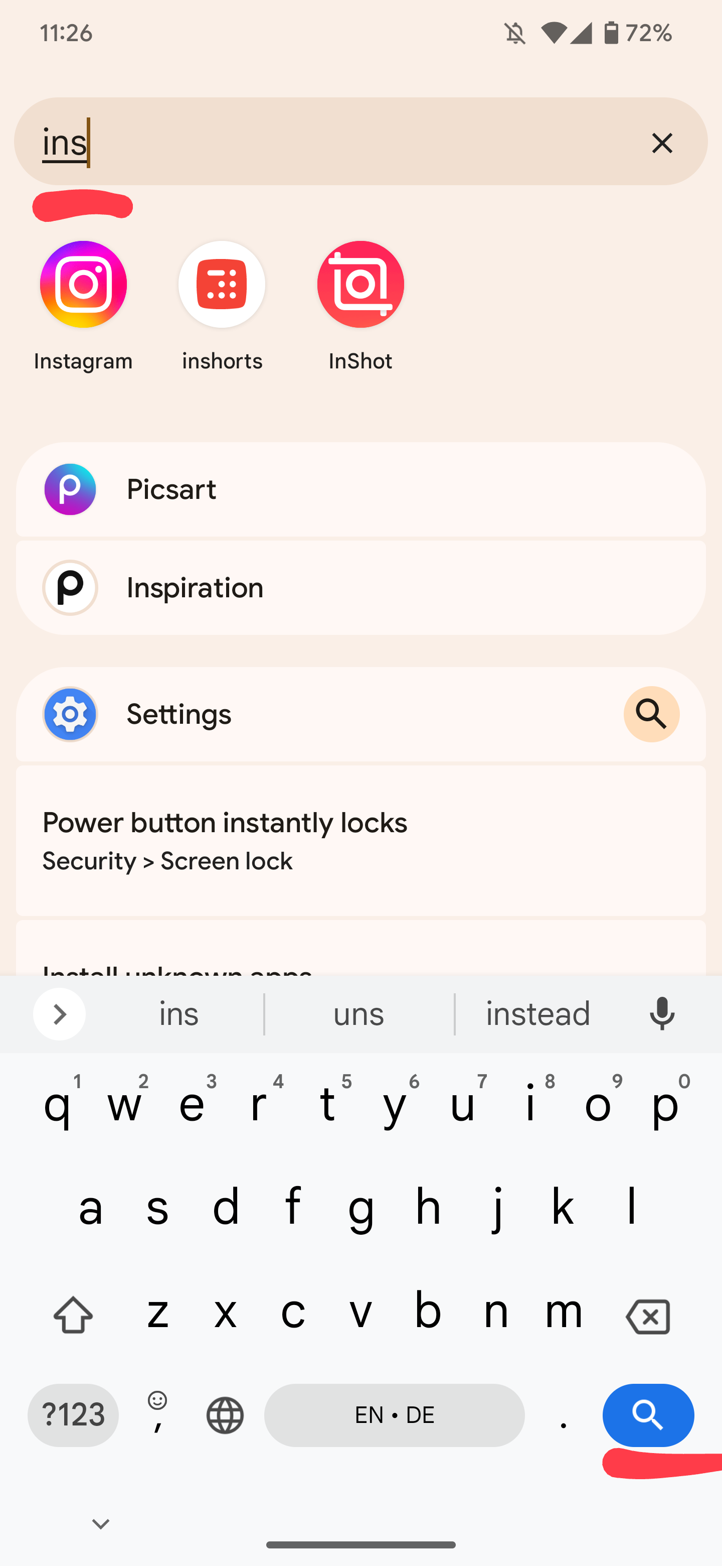 How to make pixel homepage search bar to allow open apps with keyboard ...