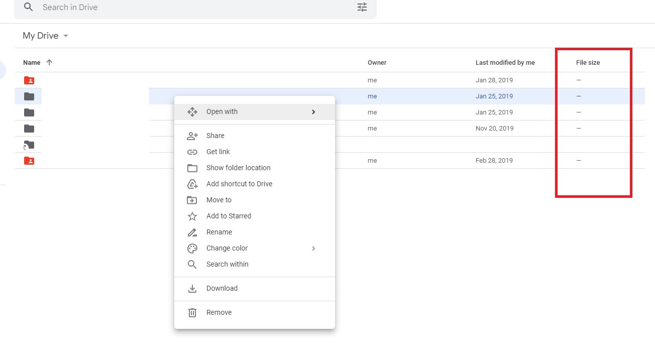 Publikacija O isti Pod Demon How To See File Size On Google Drive Kop a 