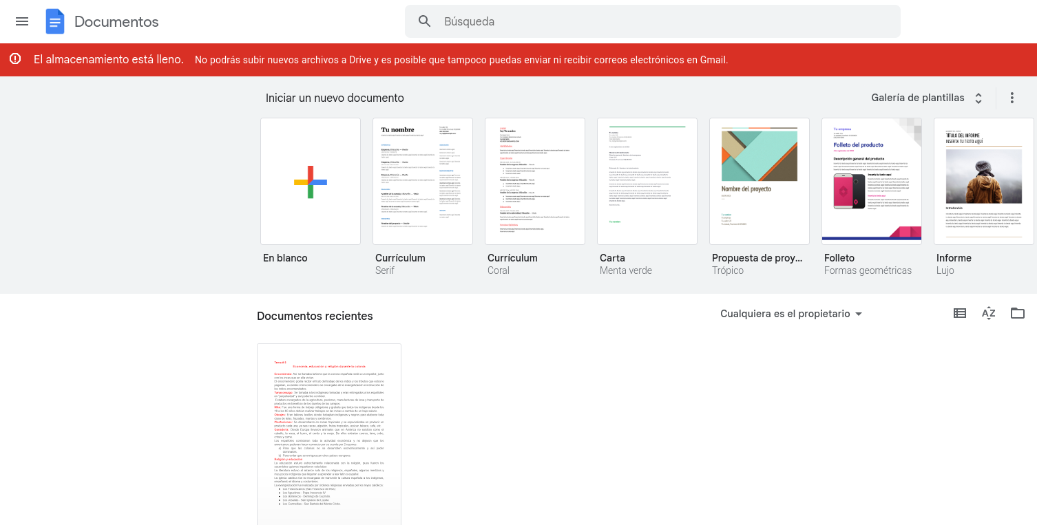 Problemas al crear documentos - Comunidad de Editores de Documentos de ...