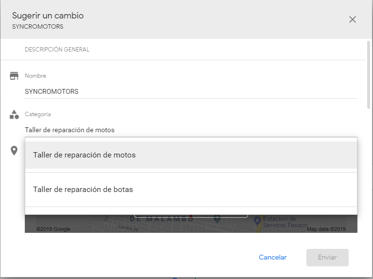 ¿es posible que atraves de una peticion POST a la api de google map ...